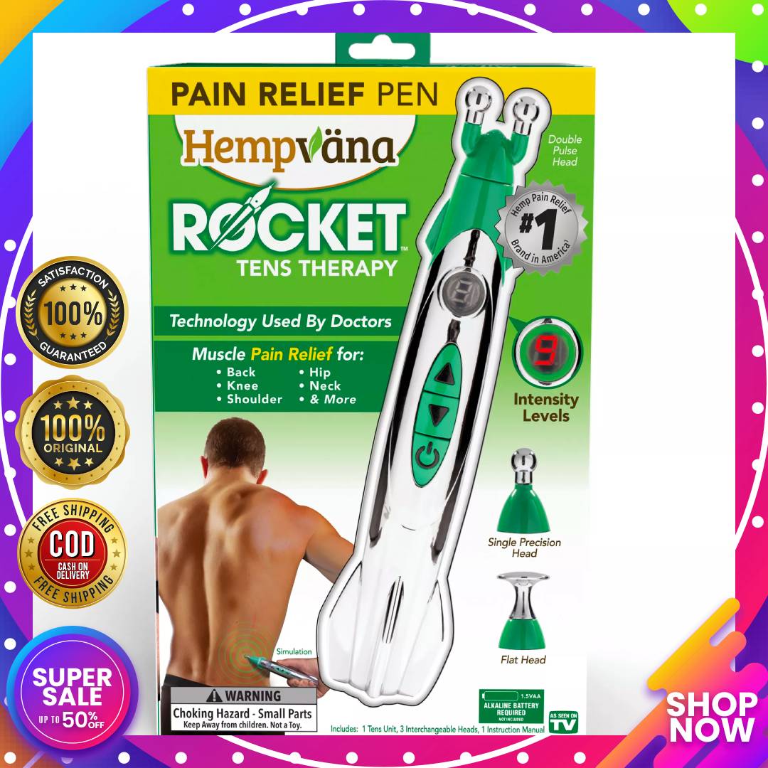 PINAS BEST Original COD latest Hempvana Rocket Powerful Pain Relief Pen ...