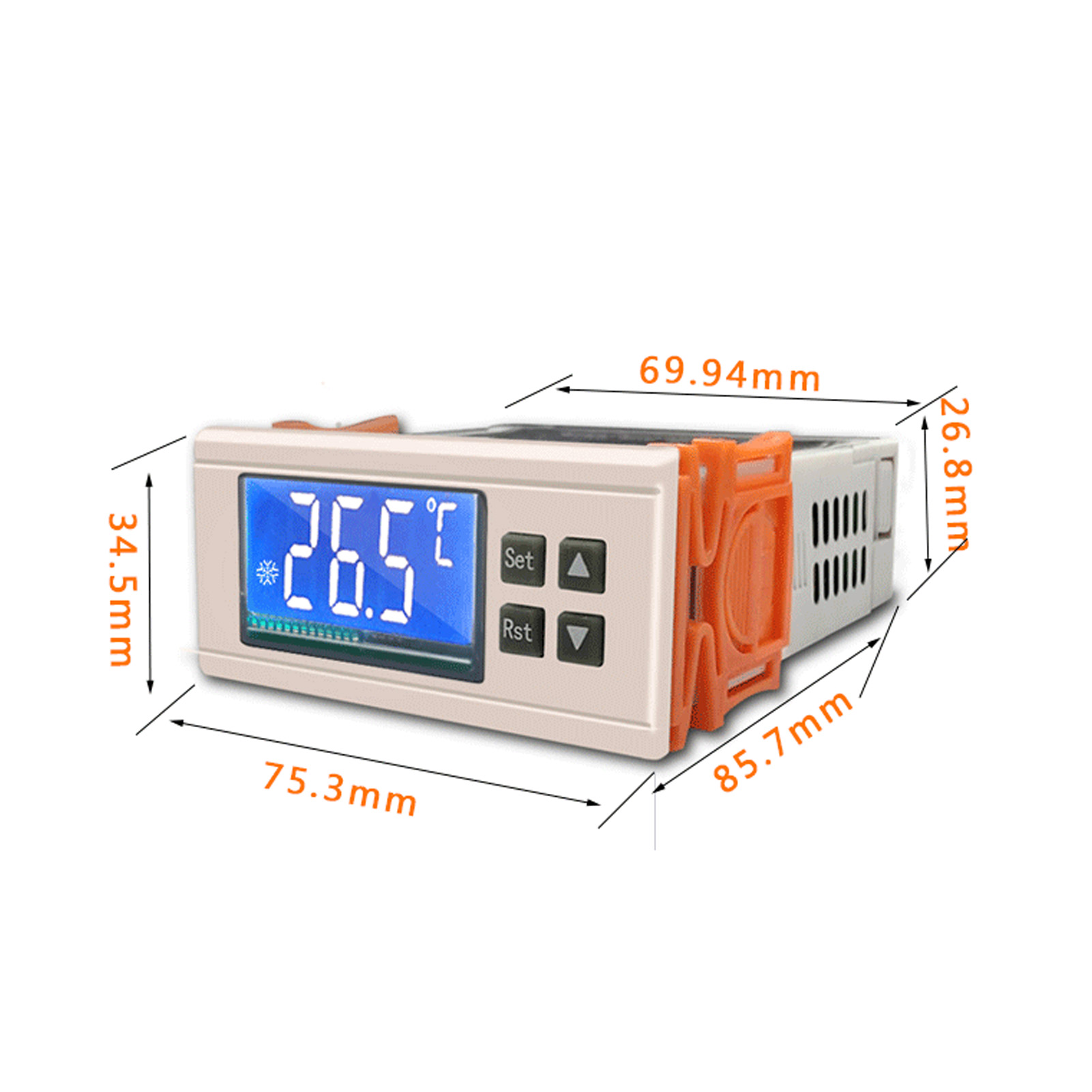 STC-8080A+ Digital Temperature Controller Intelligent Refrigeration Defrosting Temp Control ...