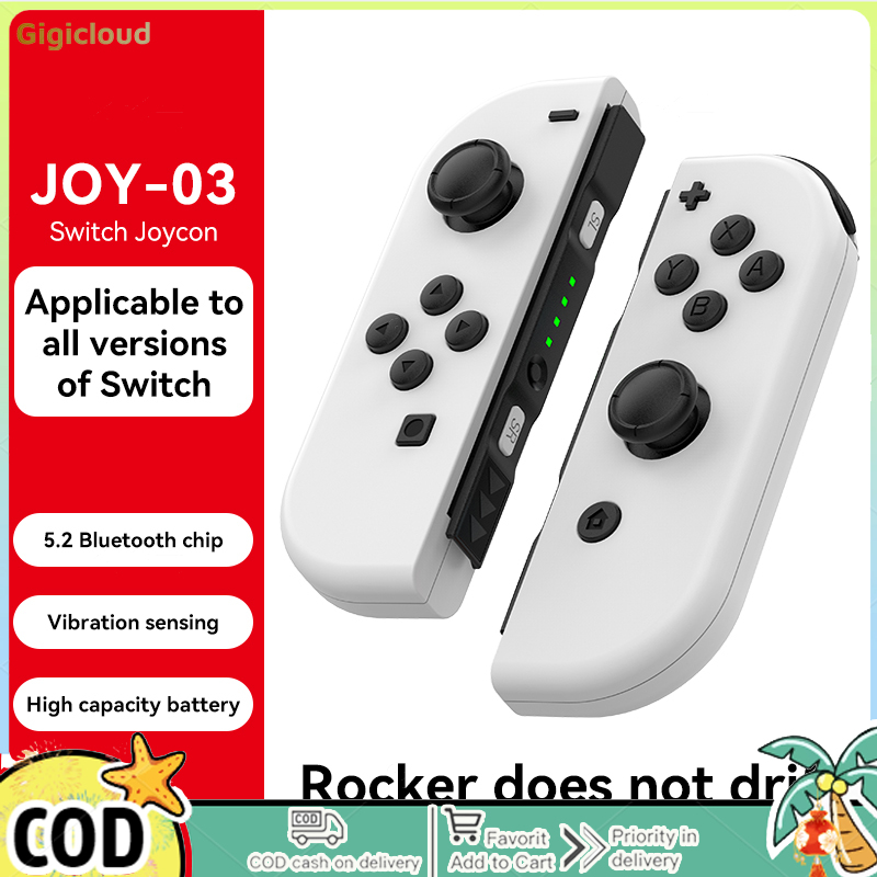 Game Controller Vibration Sense 6-Axis Controller Dual Vibration Wireless LR Controller ...