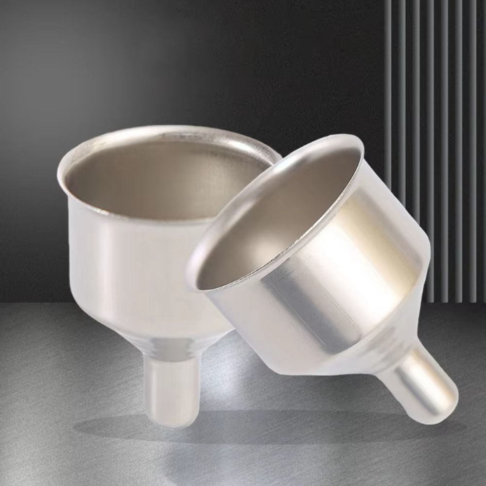 Versatile Use Small Mouth Stainless Steel Funnel Anti-Drip S/M/L Bar ...