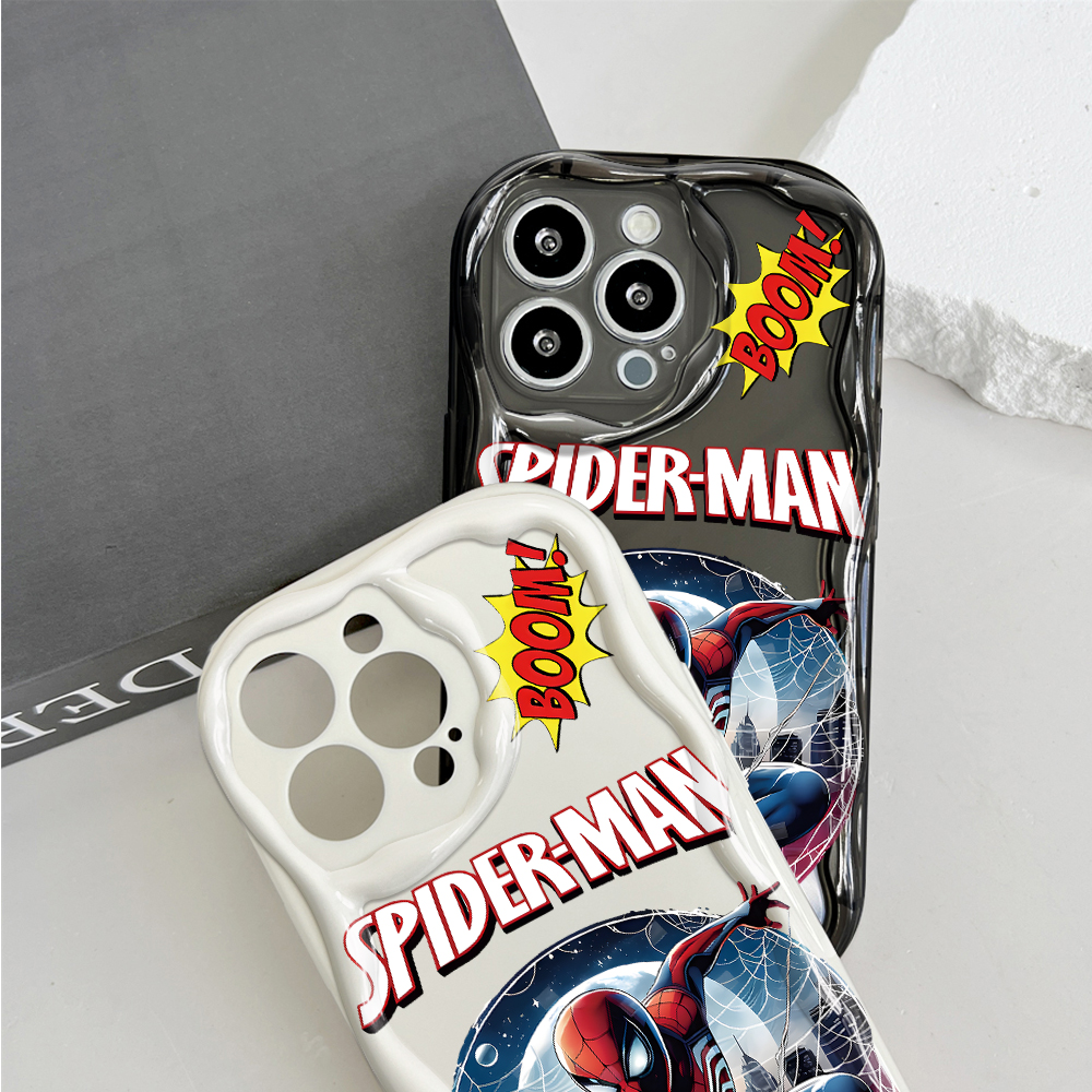 Jizetin for Redmi 9 Xiaomi Poco M2 Back Cover Cool Spider Man Cream ...