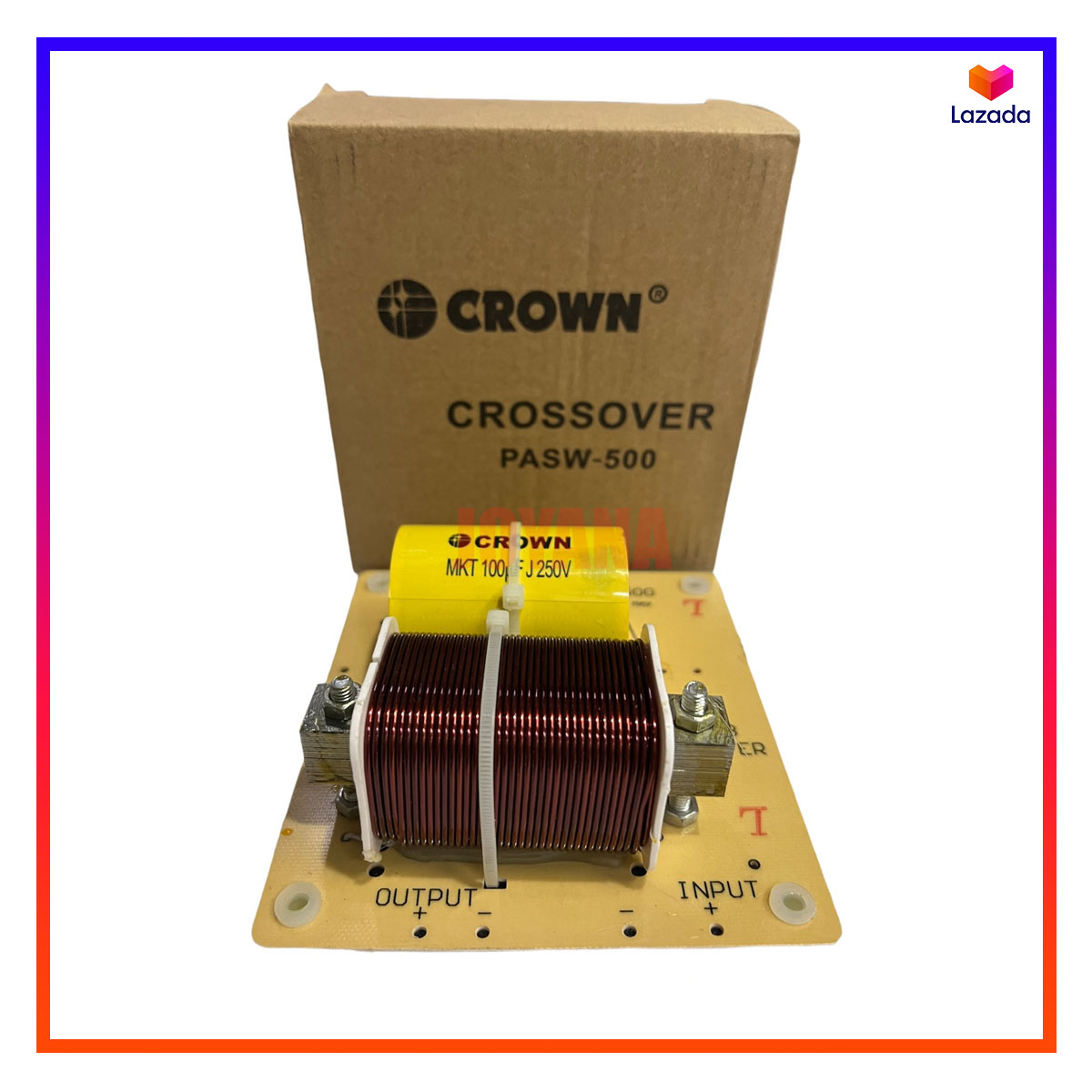 ORIGINAL CROWN SUBWOOFER DIVIDING NETWORK PASW-500 500 WATTS | Lazada PH