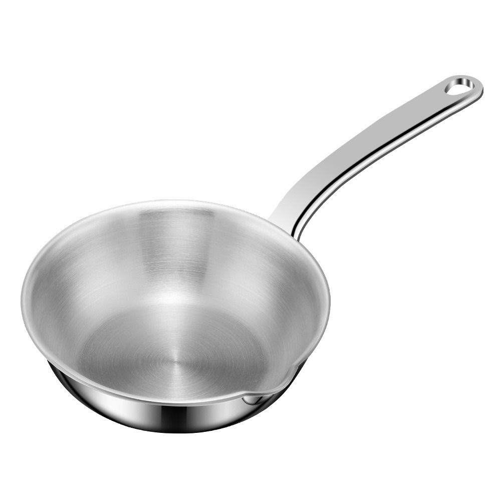 Skillet Pan Diversion Port Stainless Steel Frying Egg Pan 13cm Oil ...