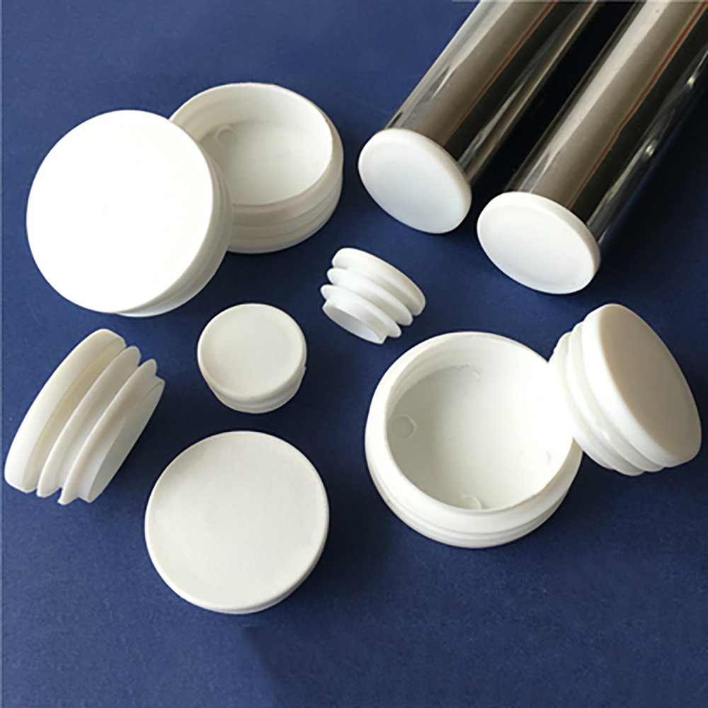 White Plastic Plugs Nylon Sper Blanking End Caps Inserts Plug Chair ...