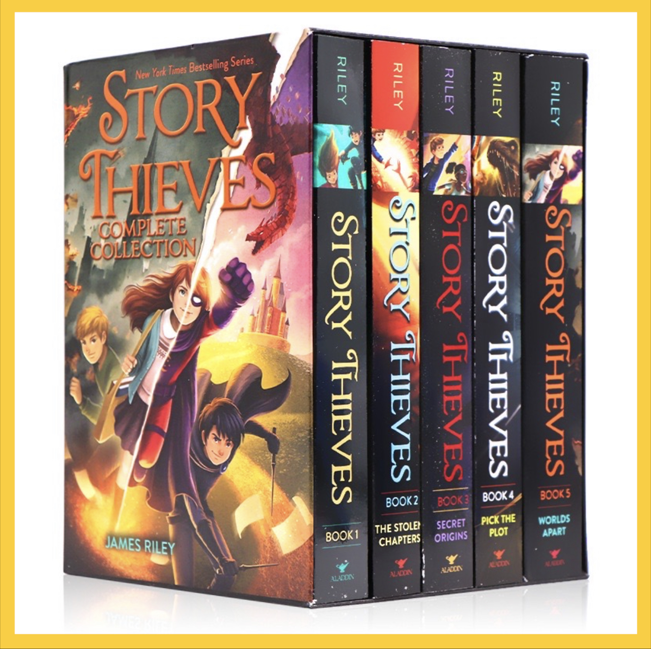 [SG STOCKS] Story Thieves (5 Books Box Set) by James Riley | Lazada ...