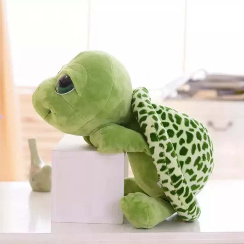 20CM Baby Gift Turtle Parent-child Animal Cartoon Big Eyes Tortoise ...