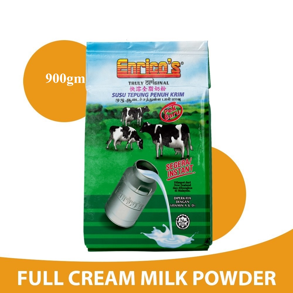Enrico's Full Cream Milk Powder 300g/500g/900g/1.8kg | Lazada