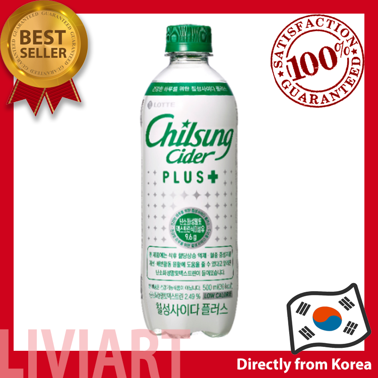 [Lotte] Chilsung Cider Plus Added Indigestible Malto, Dextrin, Dietary ...