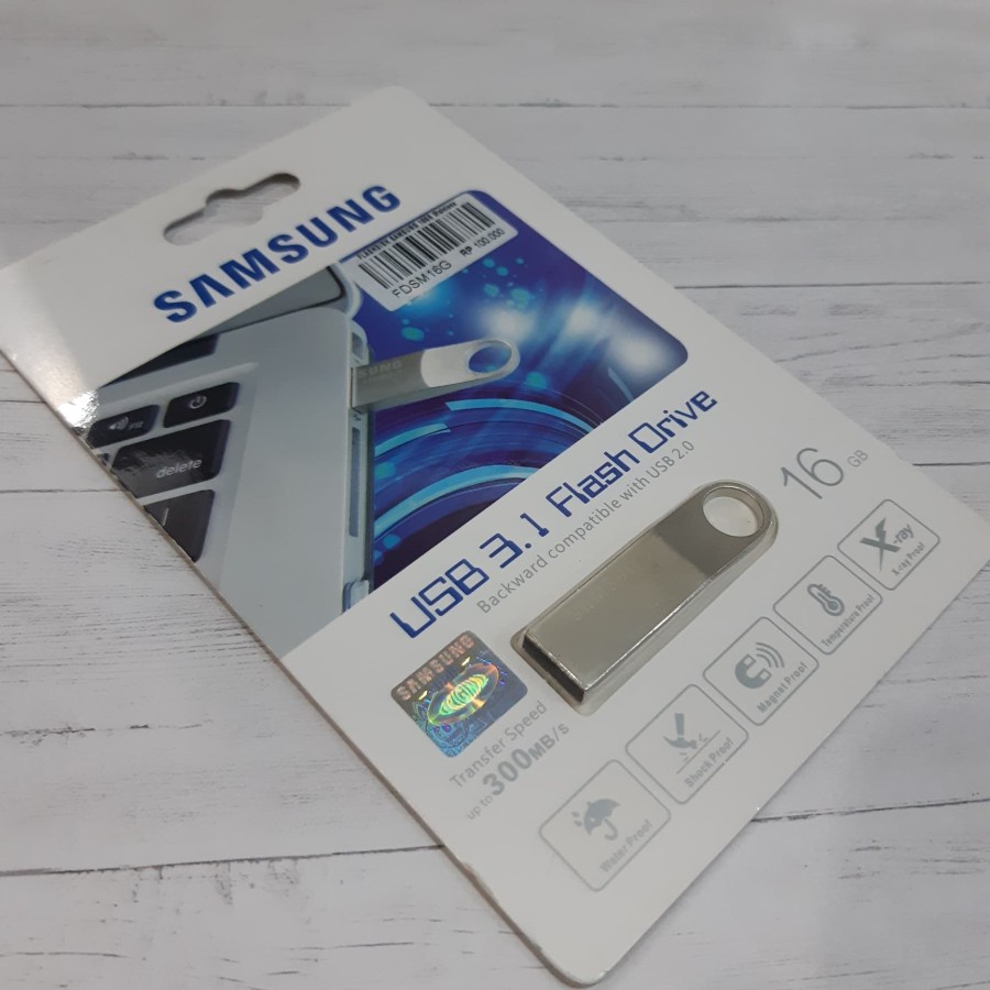 Flahdisk Samsung Penyimpanan Data 8GB 16GB Stainless Flashdisk 3.1 ...