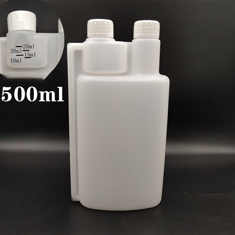 500ML Botol Takaran Oli Samping/Botol Oli Samping Twin Neck/Botol Takar ...