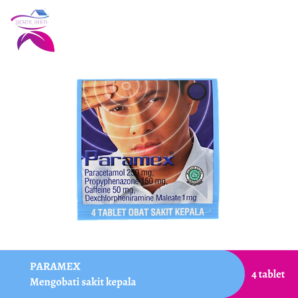 Paramex Strip / Obat Sakit Kepala | Lazada Indonesia