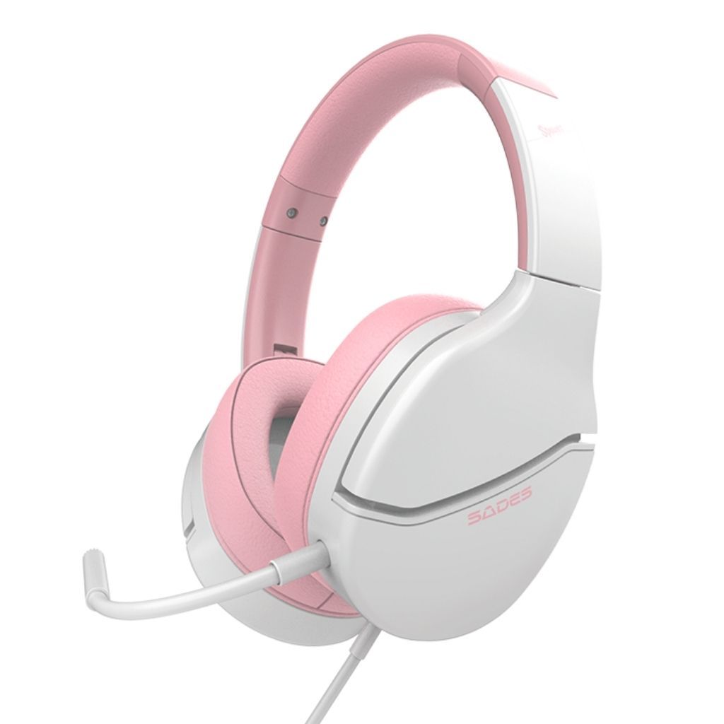 Sades SPower Multi-Platform Wired Stereo Gaming Headset - Black / Angel ...