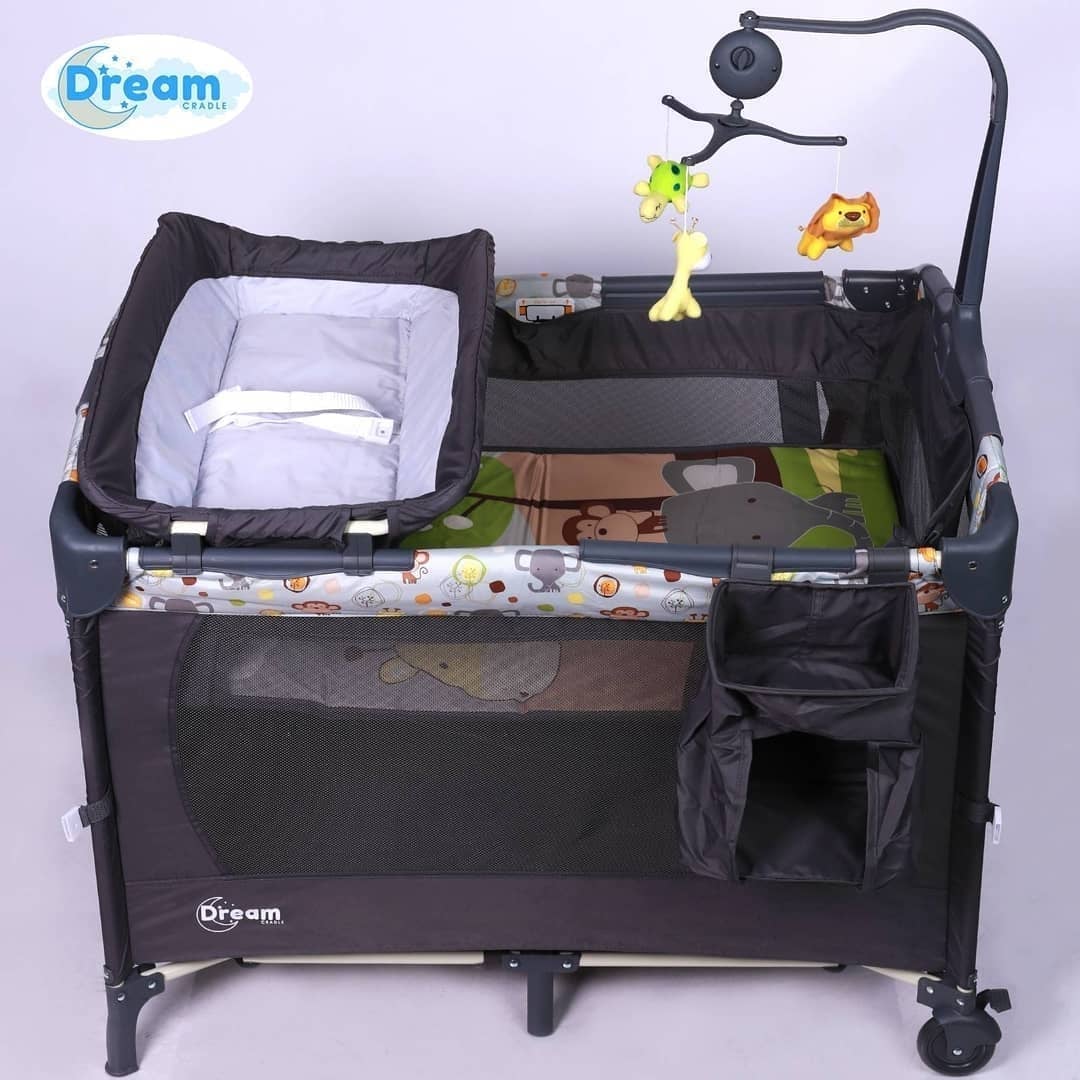 Dream Cradle Pack 'N Play on the Go Crib Co-Sleeper | Lazada PH