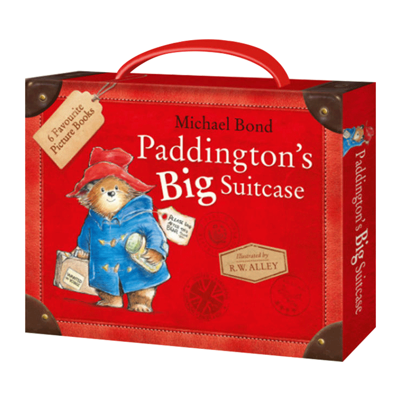 Huayan original Paddington Bear 6 volumes boxed English original famous ...