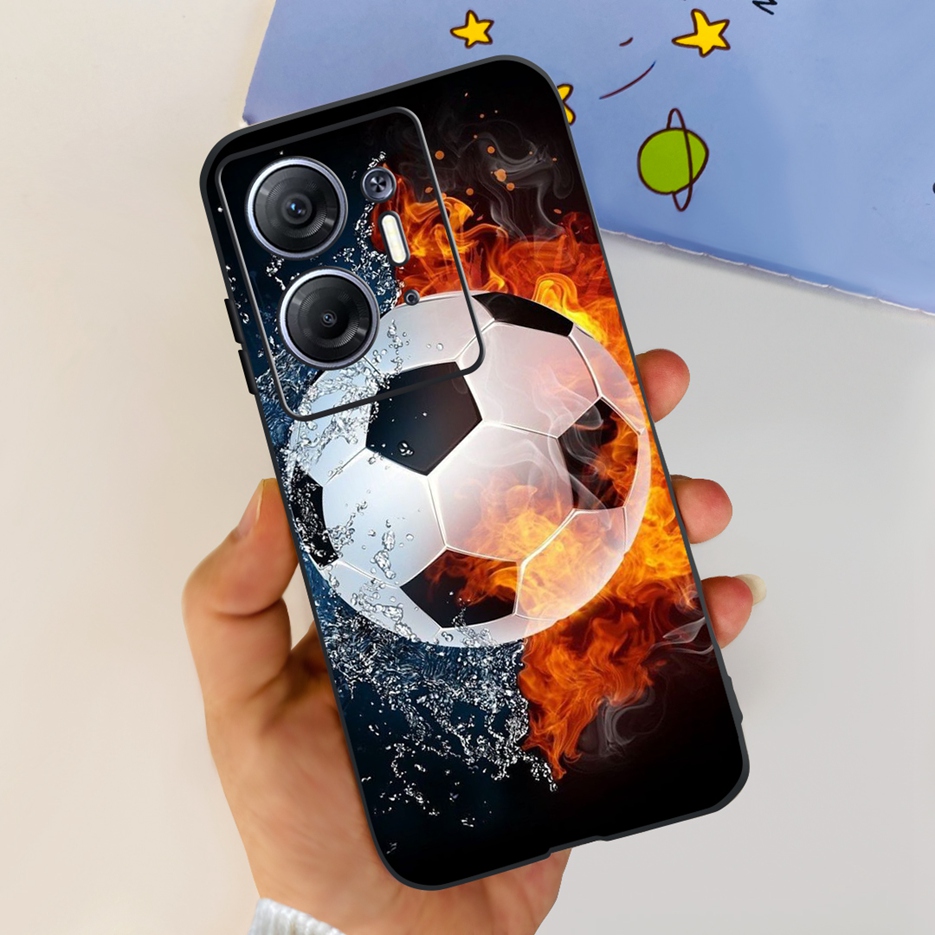 สำหรับ Infinix Hot 30 5G เคสแฟชั่นน่ารักเพ้นท์ลายเคสซิลิโคนนิ่มสำหรับเค ...