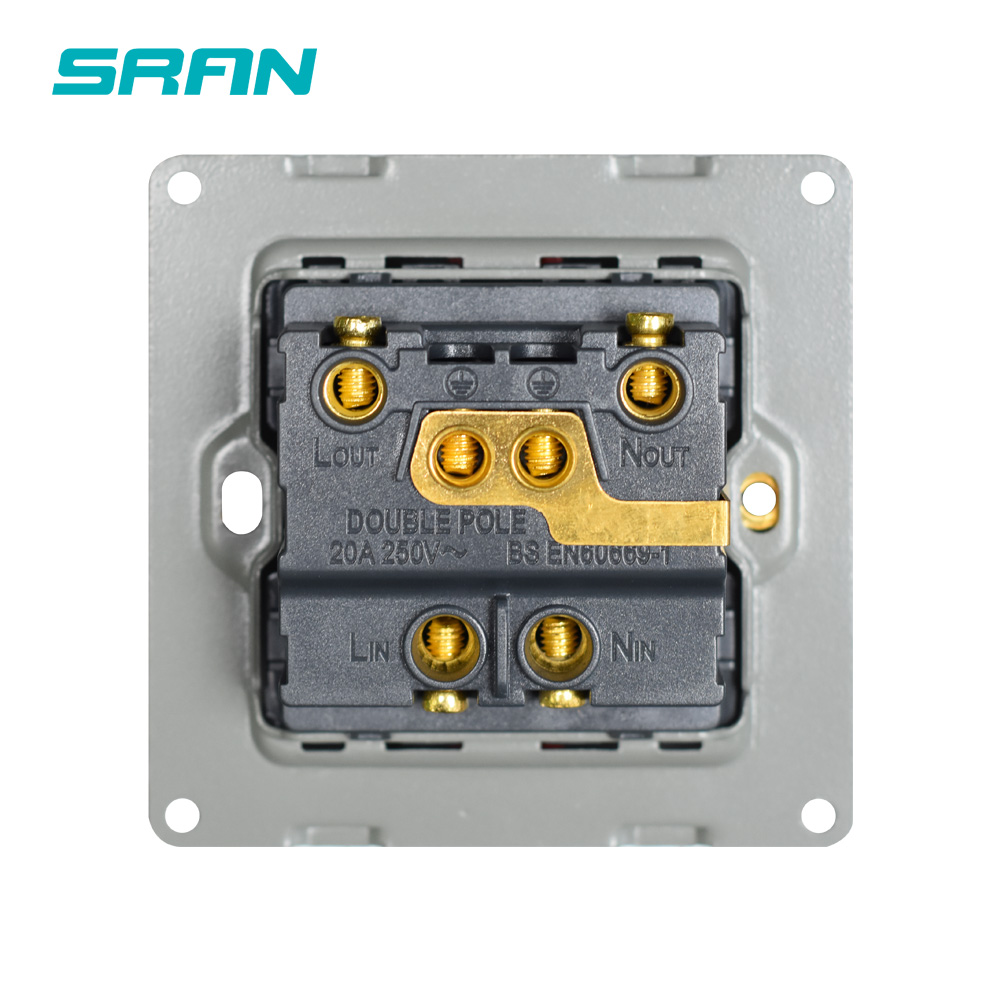 【TopazTrove】SRAN 20A switch with neon retardant PC panel kitchen water ...