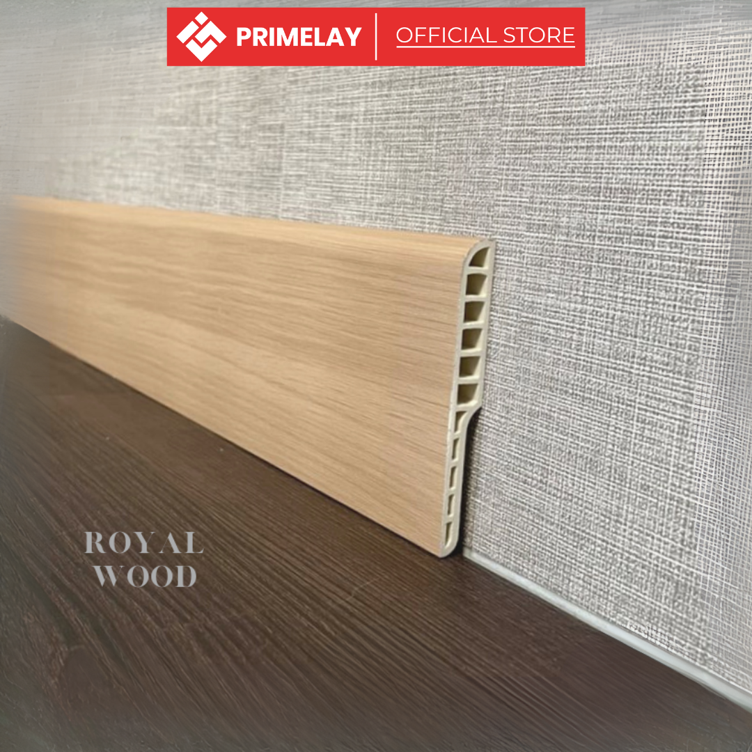 4FT LENGTH - 70MM PVC FLOOR SKIRTING MURAH | VINYL SKIRTING | WALL ...
