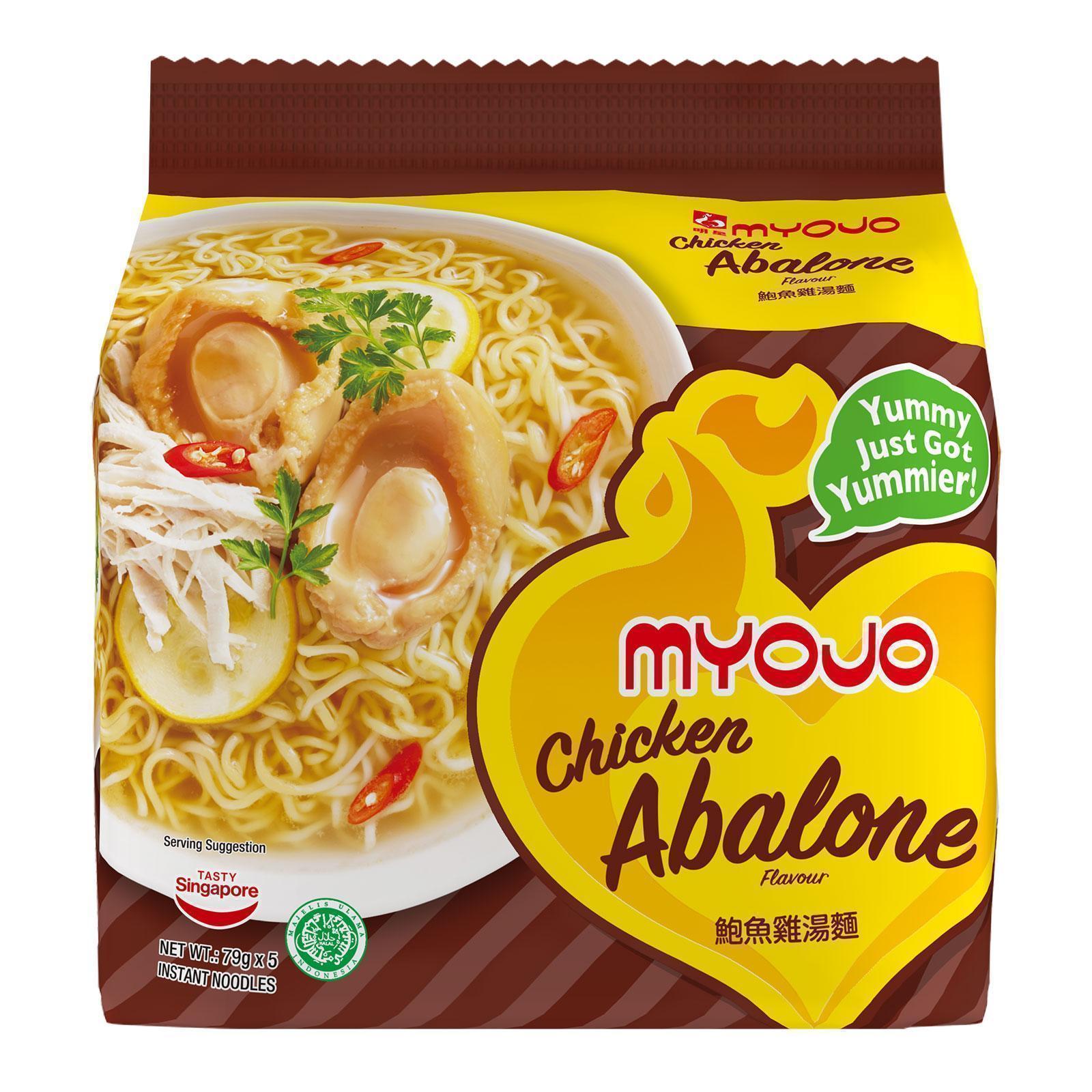 Myojo Chicken Abalone Flavoured Instant Noodles | Lazada Singapore