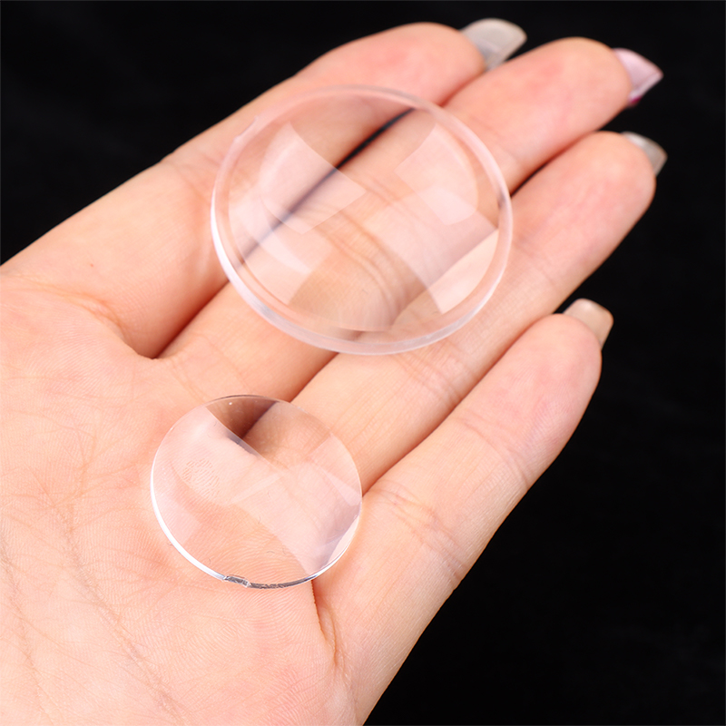 5pcs Acrylic Optical Lens 25mm 37mm Diameter Plano Convex Lens VR ...