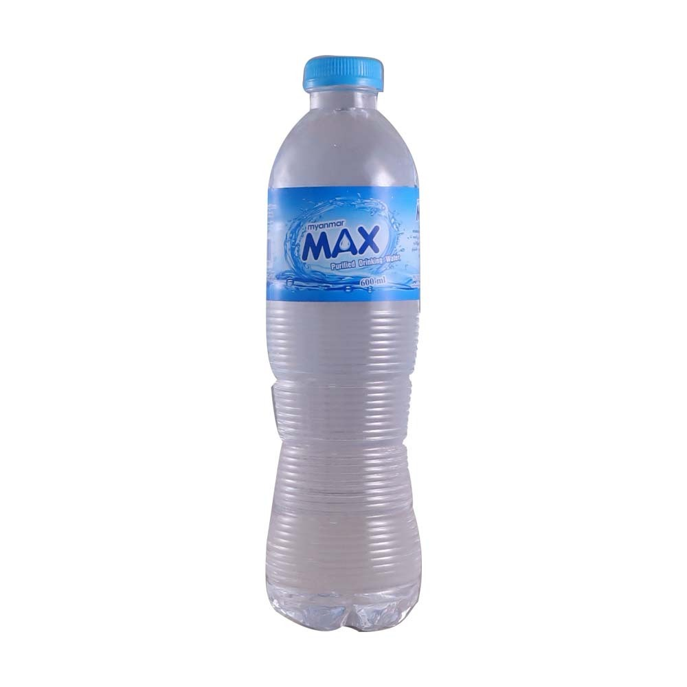 Myanmar Max Purified Drinking Water 600ml | Shop.com.mm
