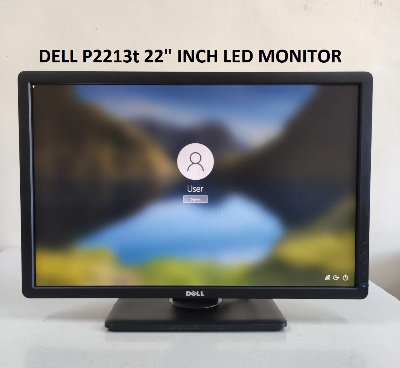 DELL REFURBISHED 22" INCH WIDE SCREEN LED MONITOR DELL P2213t ANTI ...