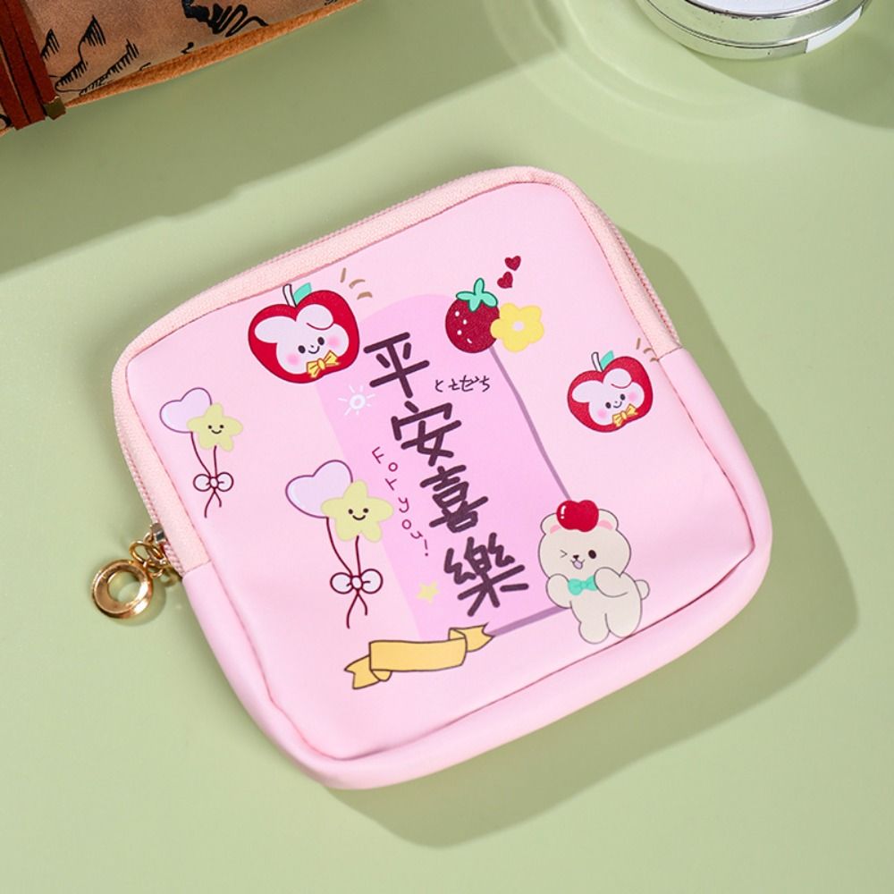 WPOT คุโรมิ ถุงเก็บผ้าอนามัย การออกแบบการ์ตูน วินนี่เดอะพูห์ กระเป๋า ...