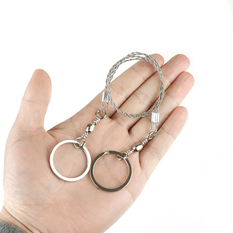 Portable Gear Pocket Outdoor String Wire Saw Carbon Ring Scroll Travel ...