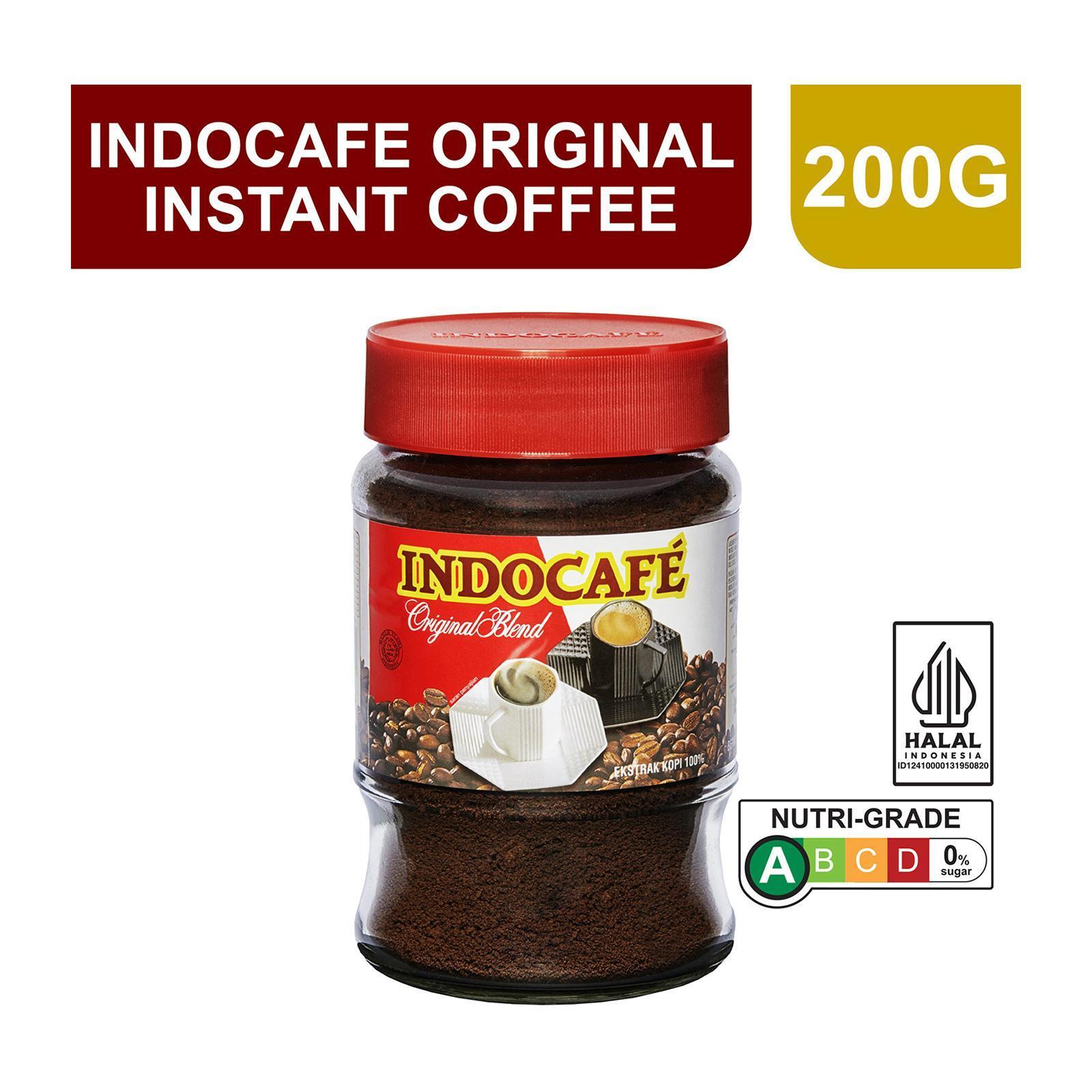 Indocafé Instant Coffee - Original Blend 200G | Lazada Singapore