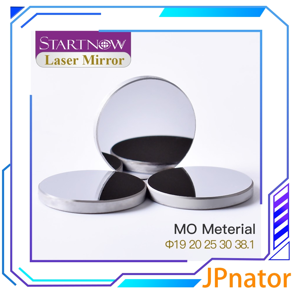 JPnator Startnow CO2 Mo Mirror Dia 19mm 20 25mm 30 38.1 THK 3mm Optic ...