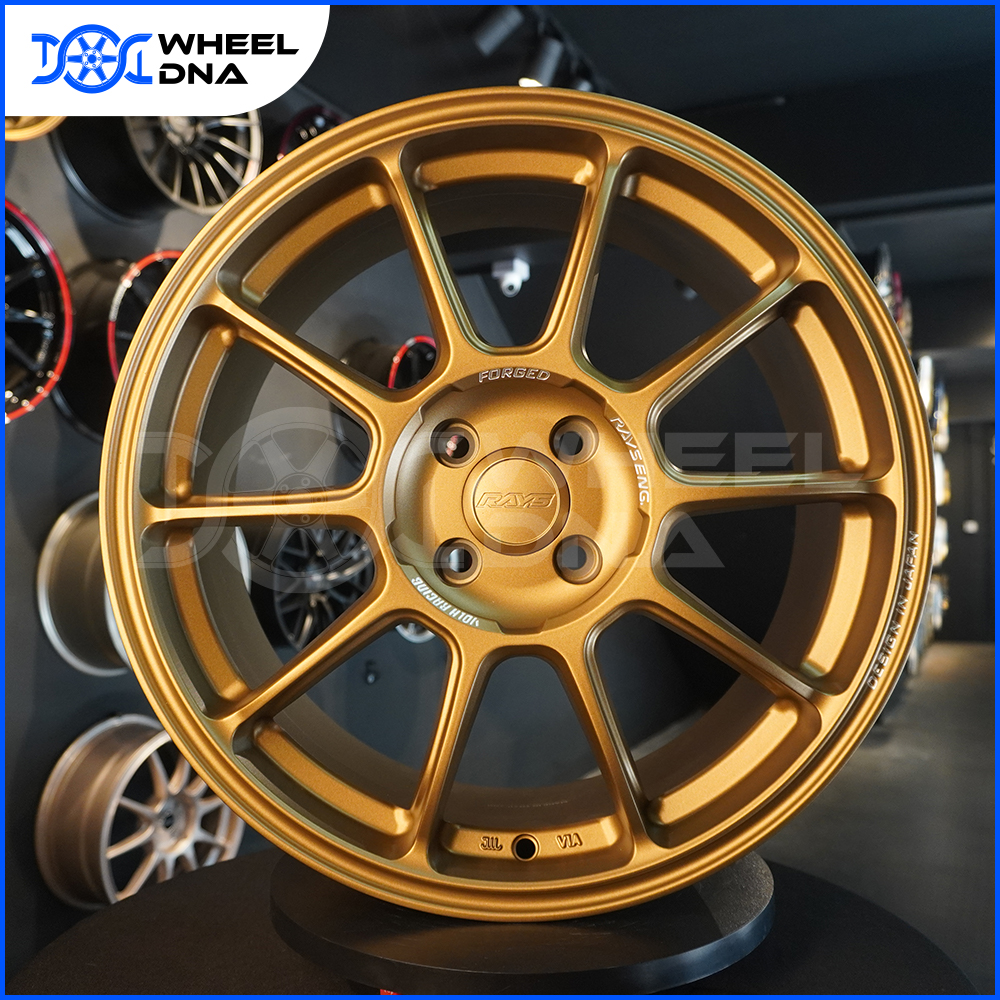New Sport Rim RAYS ZE40 17 Inch 4x100 4x114.3 5H112-114.3 Wheel DNA ...