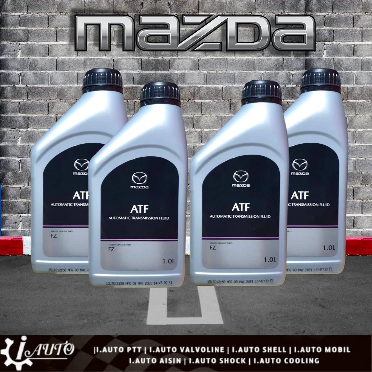 น้ำมันเกียร์ MAZDA มาสด้า ATF FZ น้ำมันเกียร์ออโต้ เกียร์อัตโนมัติ ขนาด ...