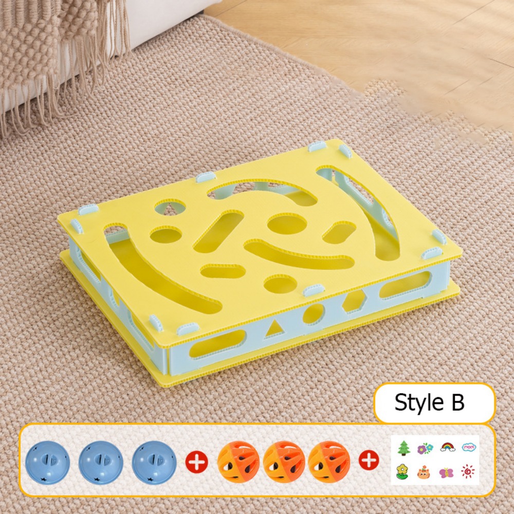 Pet Supplies Multi Hole Cat Maze Toys Detachable Puzzle Cat Toy ...