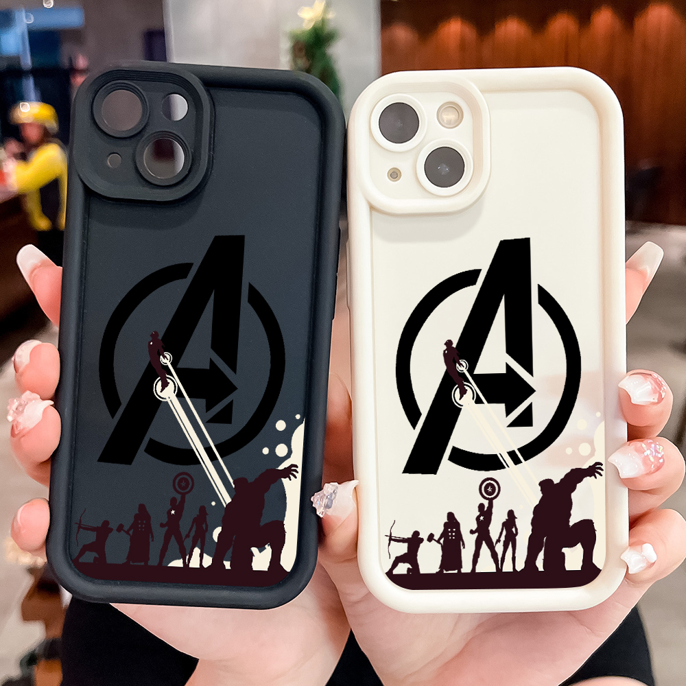 For Samsung A32 4G Back Cover Letter A Pattern Mobile Cover Soft Square ...