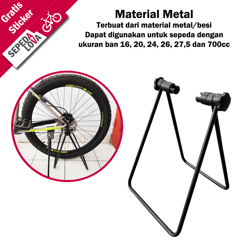 Standar Segitiga Sepeda Paddock United Padox Bike Stand Lipat U Shape ...