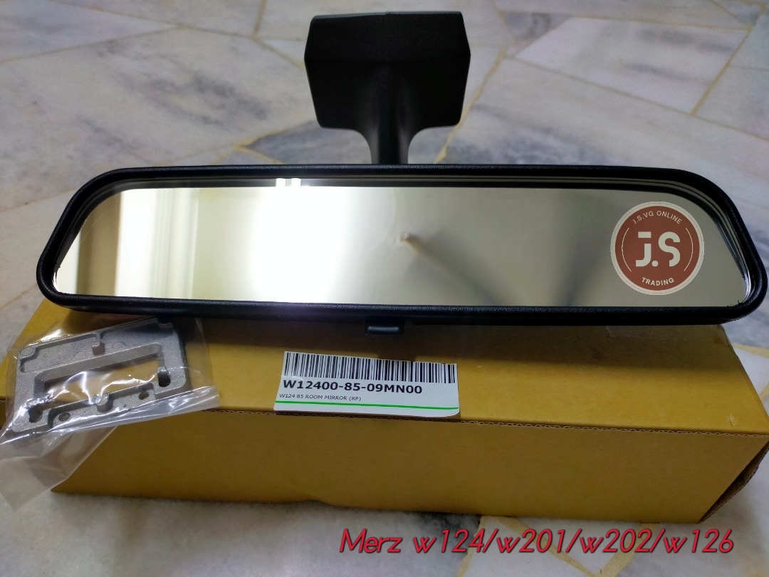 【JSVG】MERCEDES W124 W201 190E W202 W126 ROOM INTERIOR ROOF REAR VIEW ...