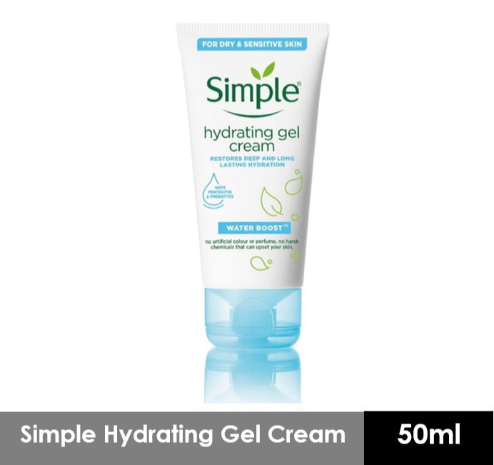 Simple Water Boost Hydrating Gel Cream 50ml | Lazada