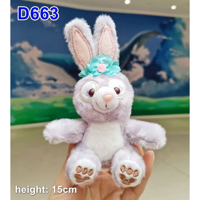 Disney Stella Lou Rabbit doll/toys Duffy Bear birthday cake decoration ...