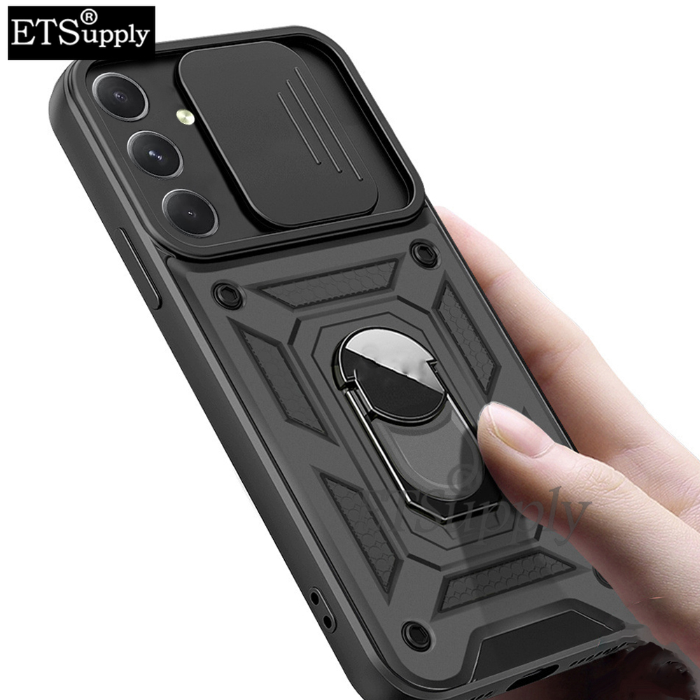 Phone case Samsung Galaxy A16 Armor Ring Case Cover Adsorb Car Holder ...
