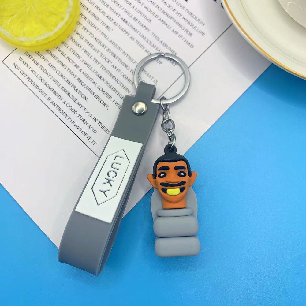 ED Tv Man Camara Man Cartoon Skibidi Toilet Man Key Chain Skibidi ...