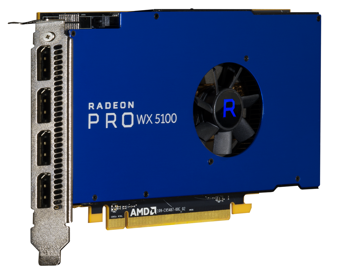 RADEON PRO WX 5100 [ 8GB, GDDR5, 256BIT, 1792 CORES, DX12 ] GRAPHIC ...