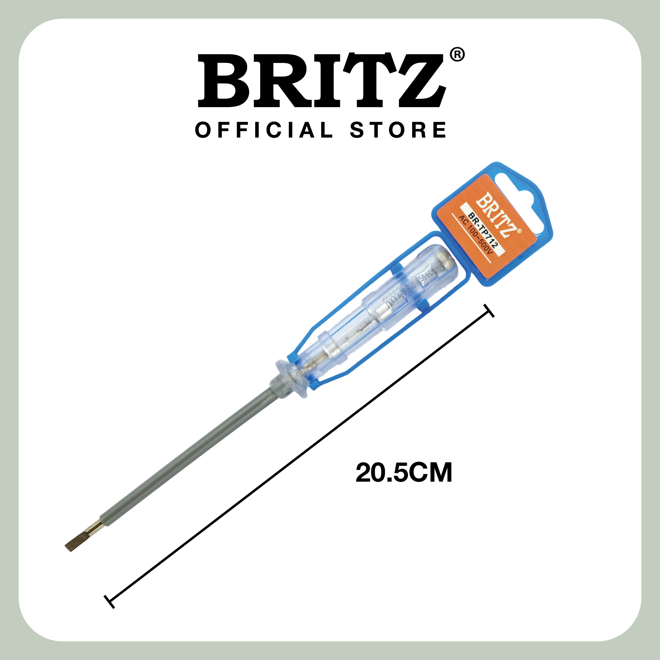 [SG SELLER] BRITZ Voltage Test Pen Reversible Design 4 Sizes 100V-500V ...