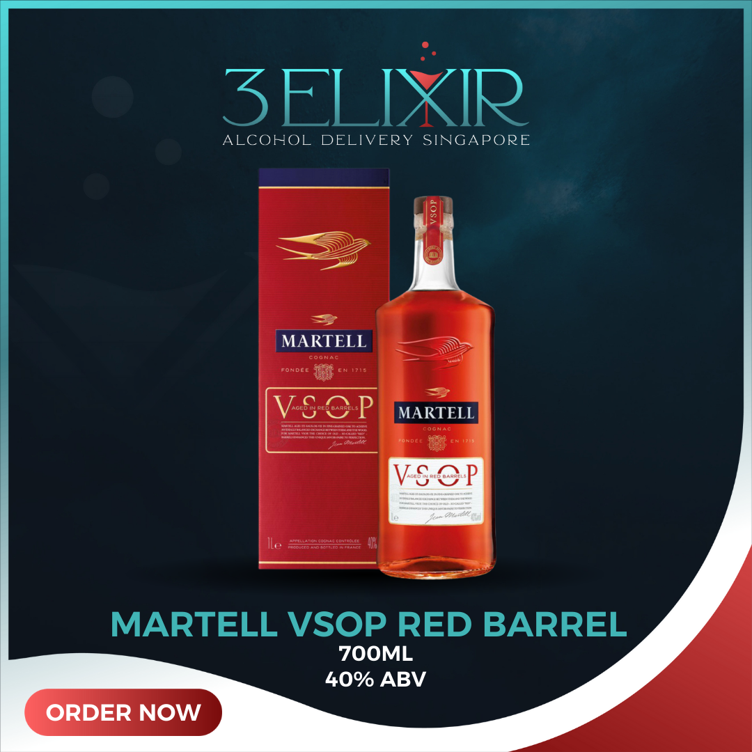 Martell VSOP Red Barrel 700ML | Lazada Singapore