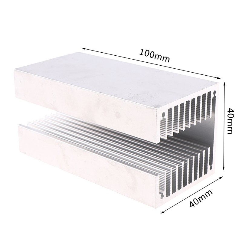 U-slot Triode High Power Aluminum Heatsink 40/50MM Heat Sink CPU Power ...