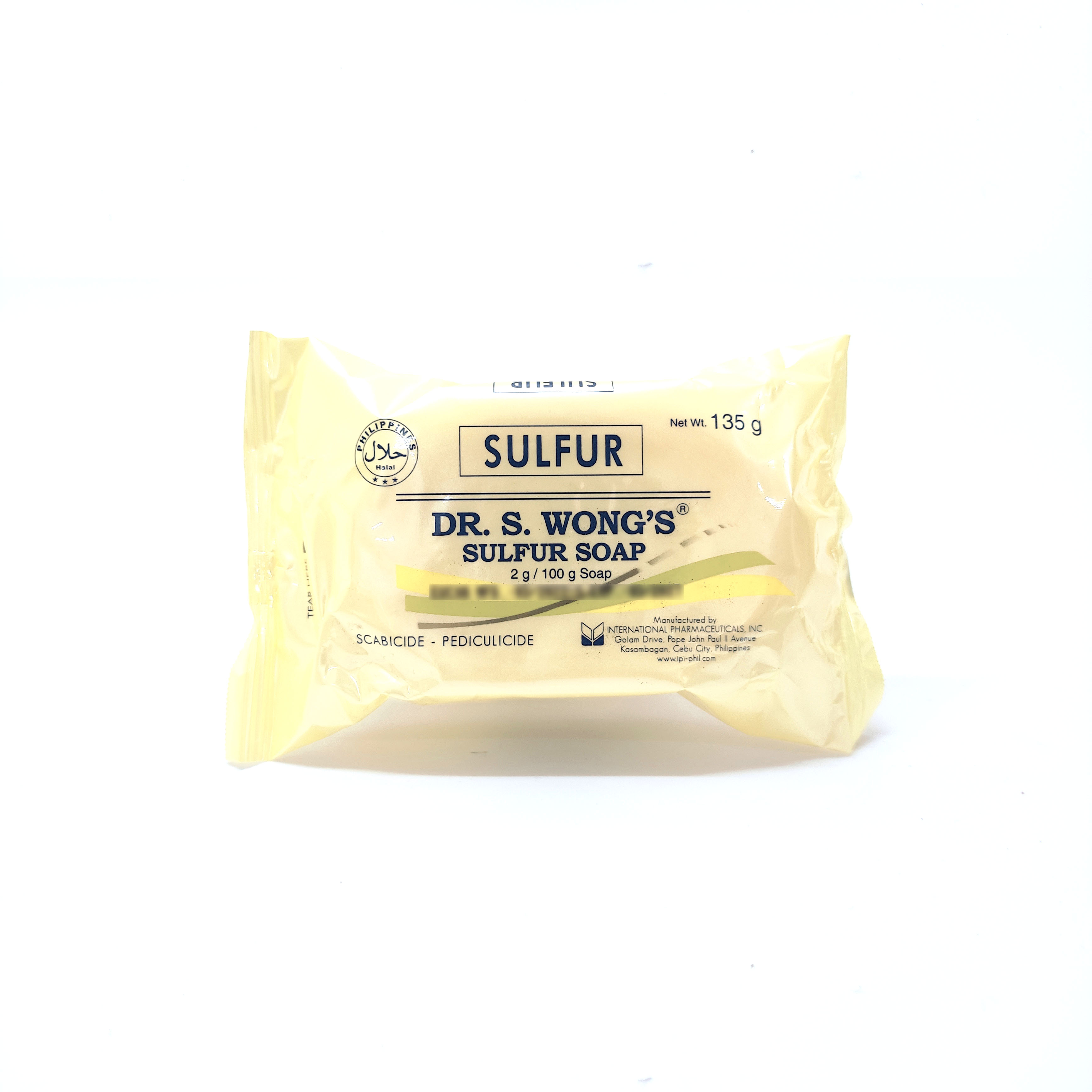 Dr. Wong Sulfur Soap Regular 135g | Lazada PH