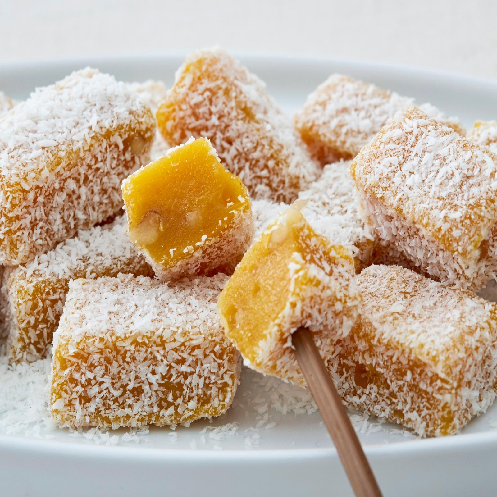 [Market Kurly] Mija Unnie's Mill Sweet Pumpkin Coconut Injeolmi Rice ...