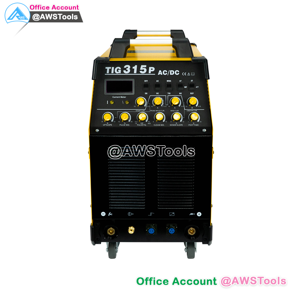 Rilon TIG 315P AC/DC มีระบบ DOWN SLOPE เชื่อมได้ 3 ระบบ(เหล็ก+สแตนเลส+อลูมิเนียม) พลังแรง กระแส ...