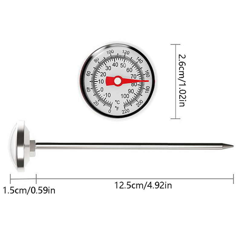 Quick Temperature Measurement Food Thermometer Milk Coffee Tea ...