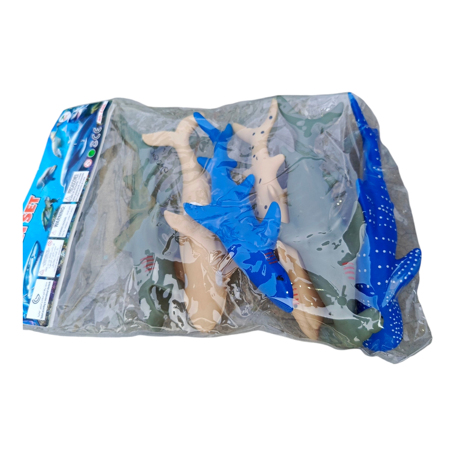 Dolphin Sharks Fish Set for kids Soft Rubber Toys 3pcs | Daraz.com.bd