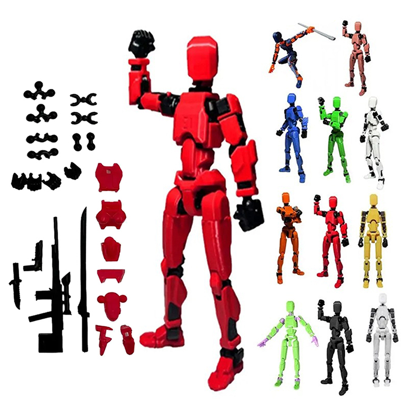 Multi-Jointed Movable Shapeshift Robot With Women's Accessories 3D ...