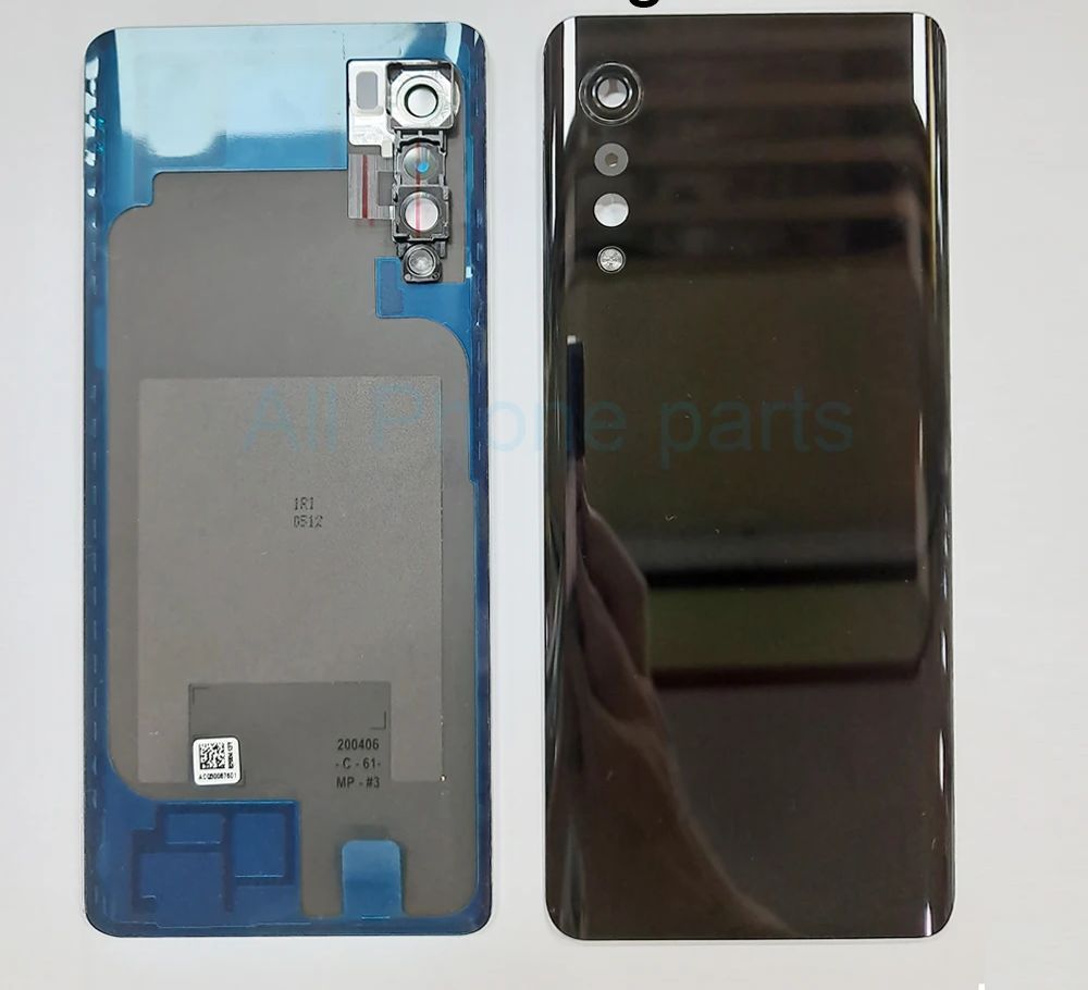 with Camera Lens For LG Velvet 5G Battery Cover Door Rear Housing Case ...